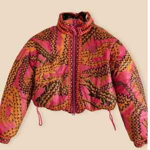 FARM Rio | Jackets & Coats | Farm Rio Reversible Puffer Jacket | Poshmark